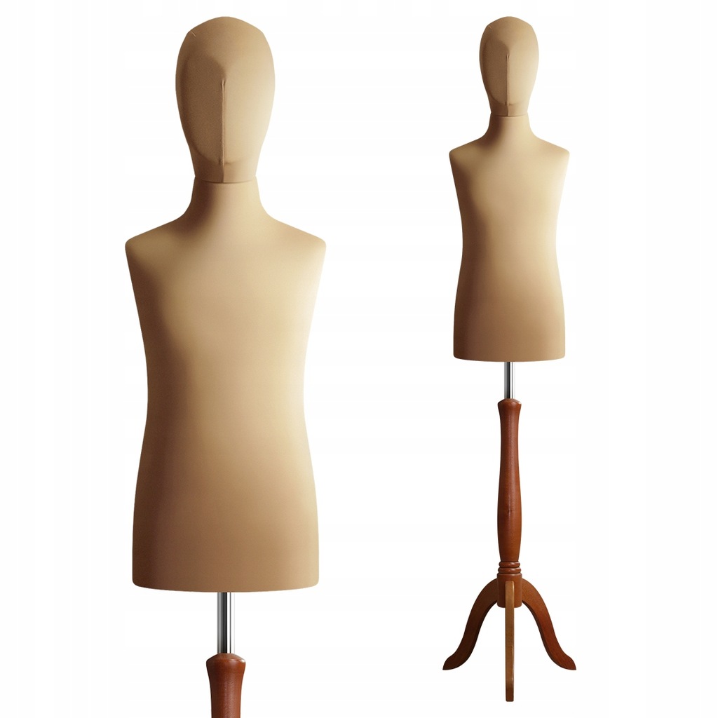 Manekin krawiecki dziecięcy z głową PU 10-12 LAT - 12936276455 ...