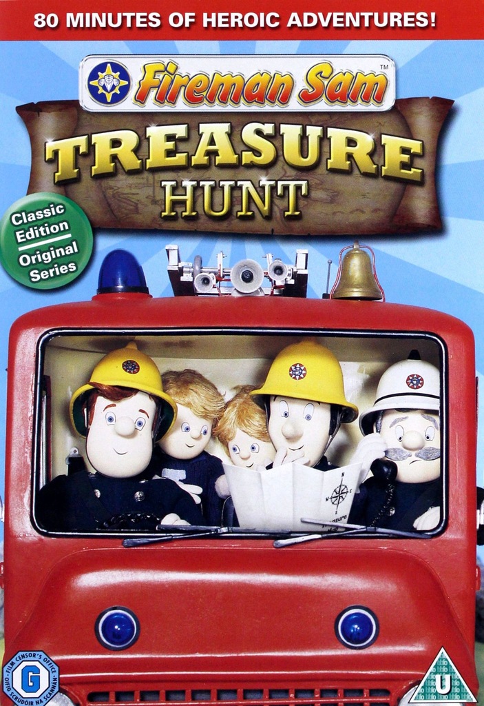 FIREMAN SAM TREASURE HUNT [DVD] - 15053361610 - oficjalne archiwum Allegro