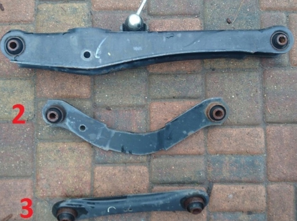 PEUGEOT 4008 C4 AIRCROSS ZAWIESZENIE WAHACZ TYŁ - 13610120376 ...