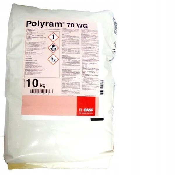 Polyram 70 WG 10KG grzybobójczy zaraza ziemniaka pomidora parch jabłoni ...