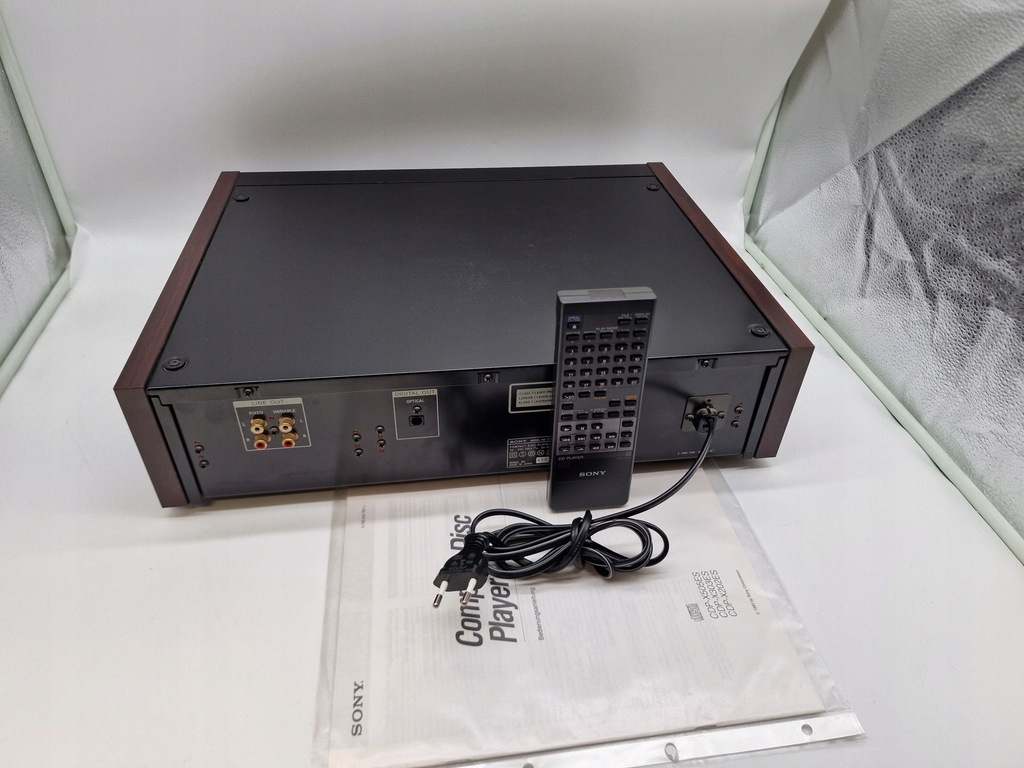 SONY CDP-X505ES TOPOWY ODTWARZACZ CD SUPER STAN!! - 13294249974 - oficjalne archiwum Allegro