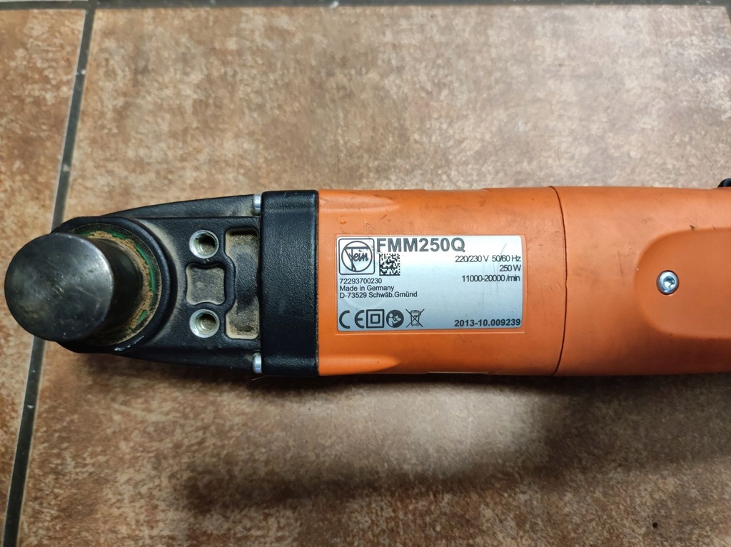SZLIFIERKA MULTIMASTER FEIN FMM 250Q - 12602536326 - oficjalne archiwum Allegro