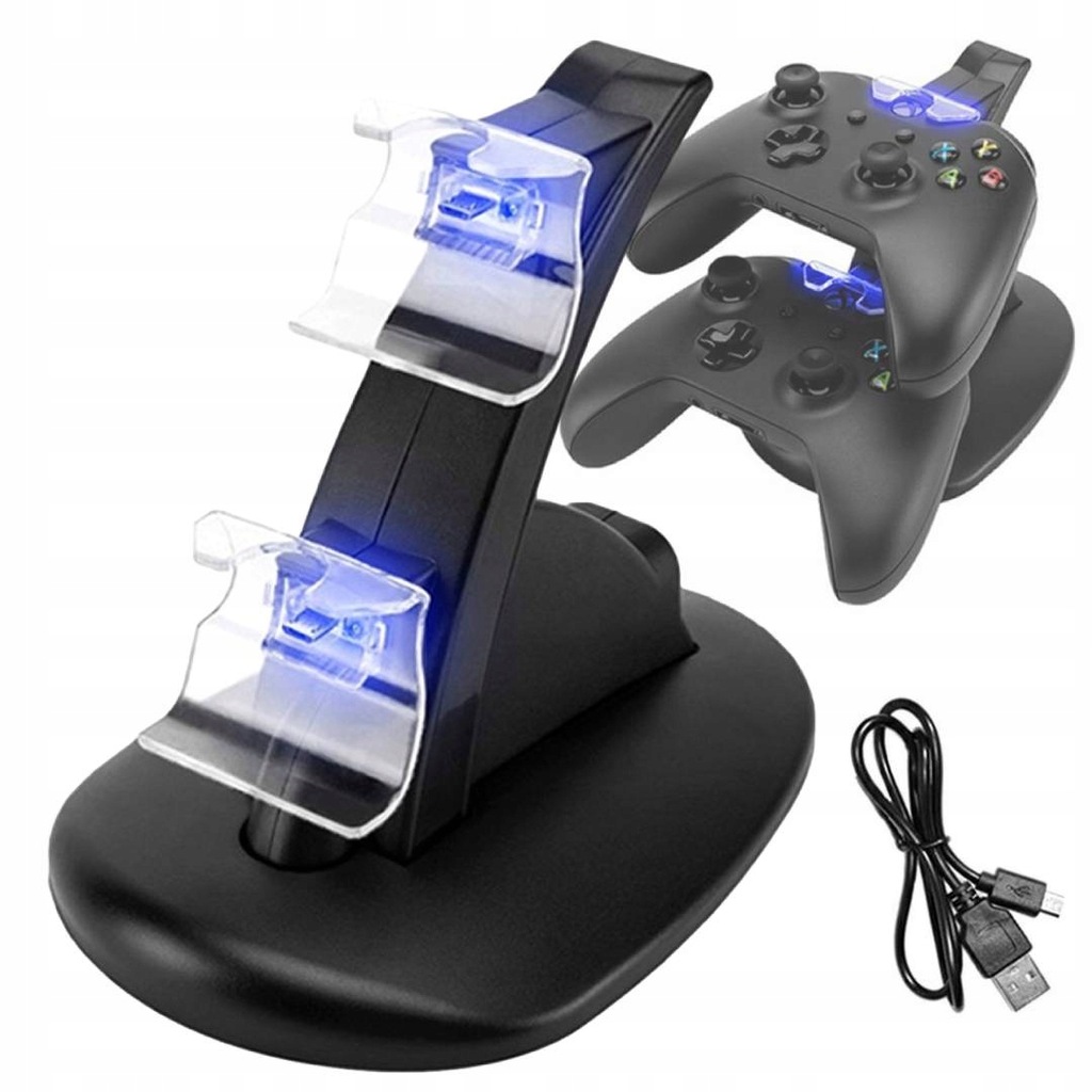 STACJA DOKUJĄCA ŁADOWARKA DO PADÓW XBOX ONE STOJAK - 13772473658 ...
