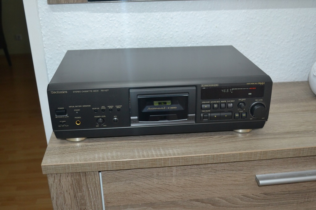 Technics RS-AZ7 Magnetofon kasetowy Top Unikat - 10192280229 - oficjalne archiwum Allegro