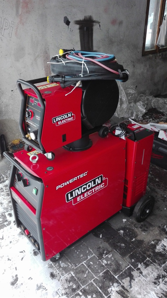 LINCOLN POWERTEC 505S + LF24M PRO + COOLARC 25 - 7783487943 - oficjalne ...