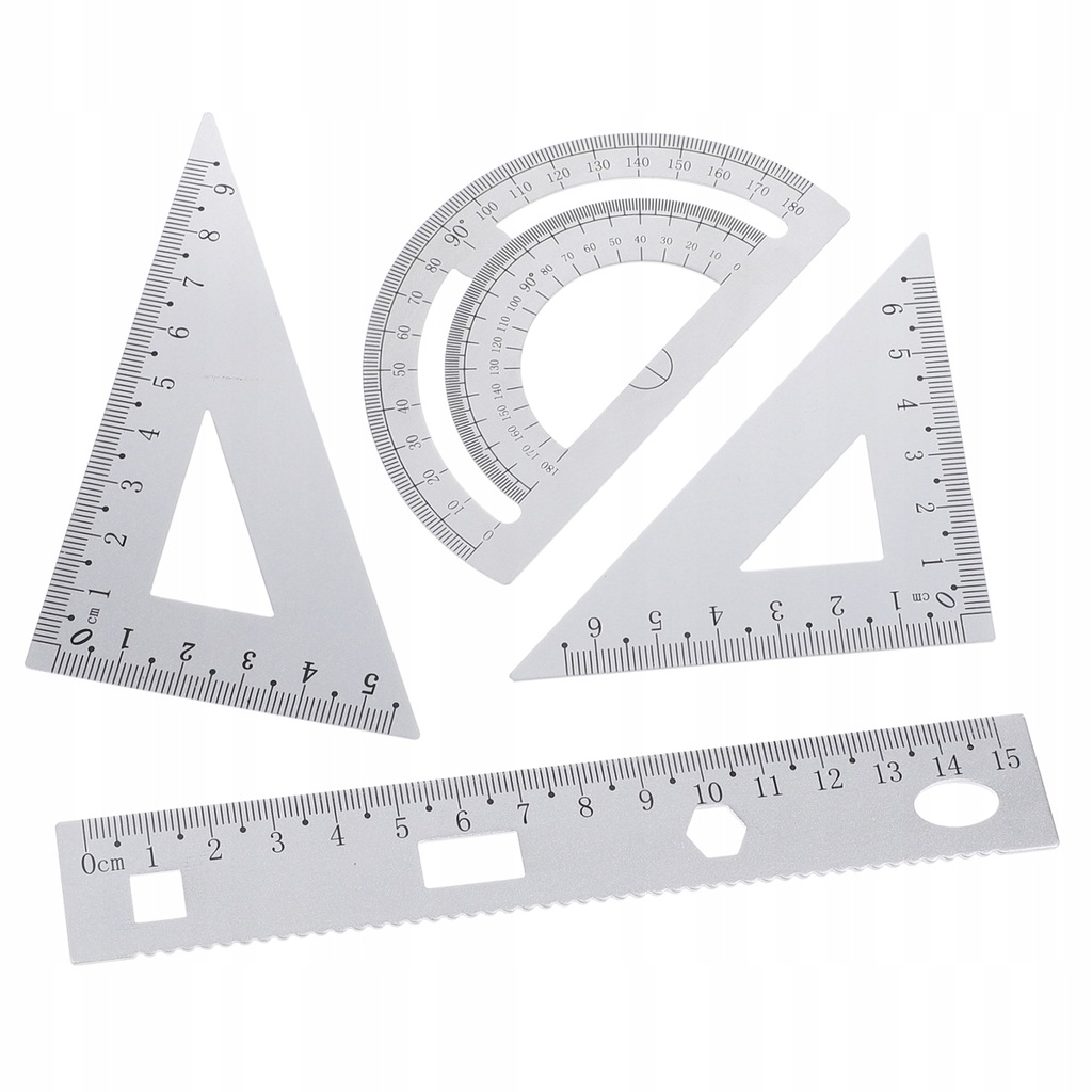 Ruler Protractor Aluminum Drawing - 14342465777 - oficjalne archiwum ...
