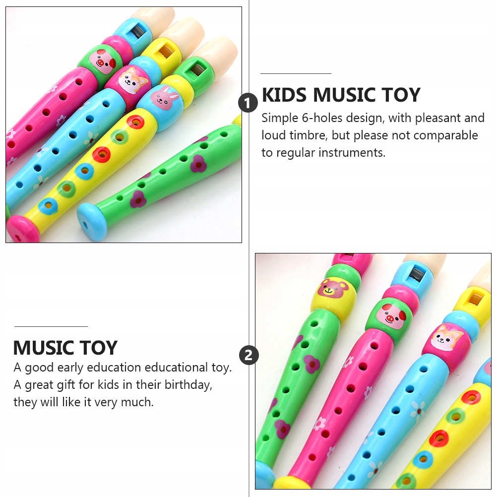 Flute Toy Plastic Flutes Small Recorders Children - 14253399263 ...