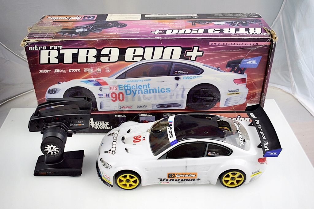 HPI Racing Nitro 3 RTR EVO+ Body BMW M3 H105944 / paliwo / kontroler ...