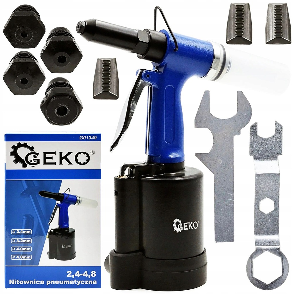 LEKKA Nitownica pneumatyczna do nitów zrywalnych - 13151123570 - oficjalne archiwum Allegro