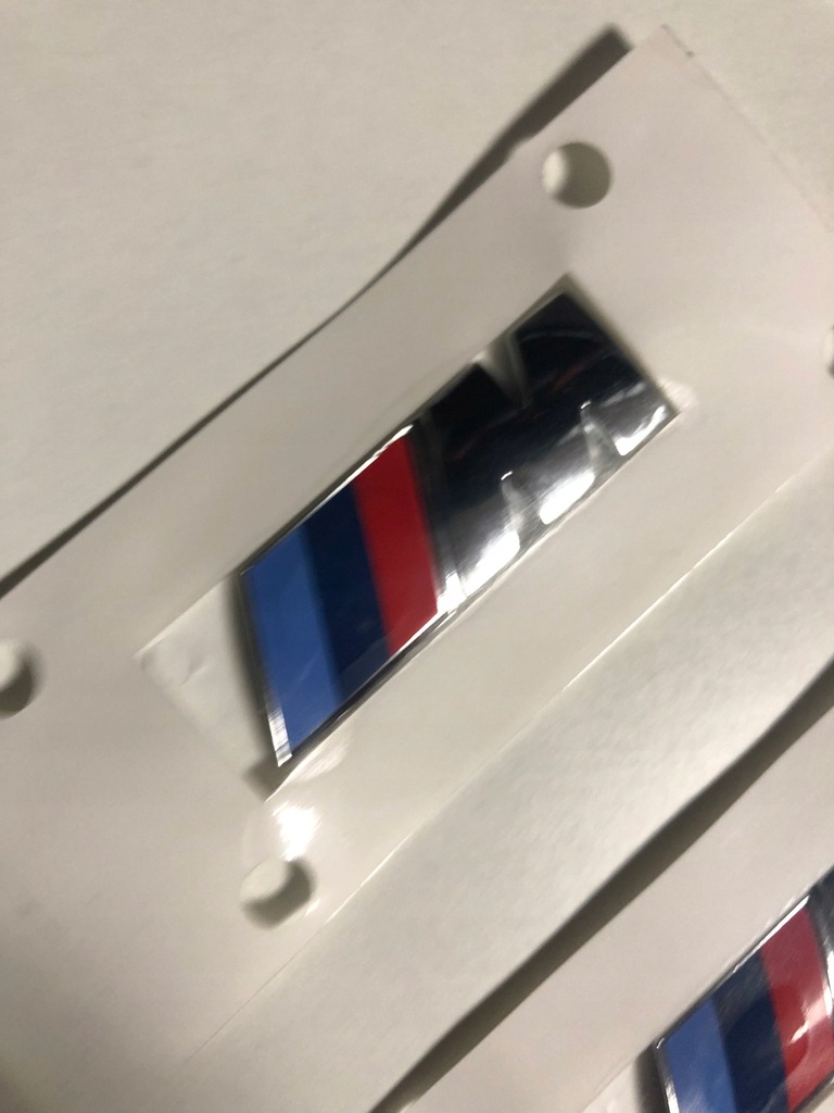 BMW Emblemat M POWER na blotnik Oryginał ASO BMW - 13406156350 ...