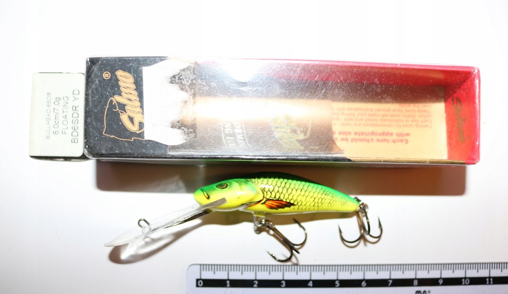 Stary Salmo Bullhead SDR 6cm pływający - 12666329024 - oficjalne ...