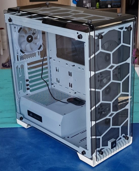 Obudowa Corsair Crystal Series 570X RGB Midi BIAŁA - 13171830144 - oficjalne archiwum Allegro