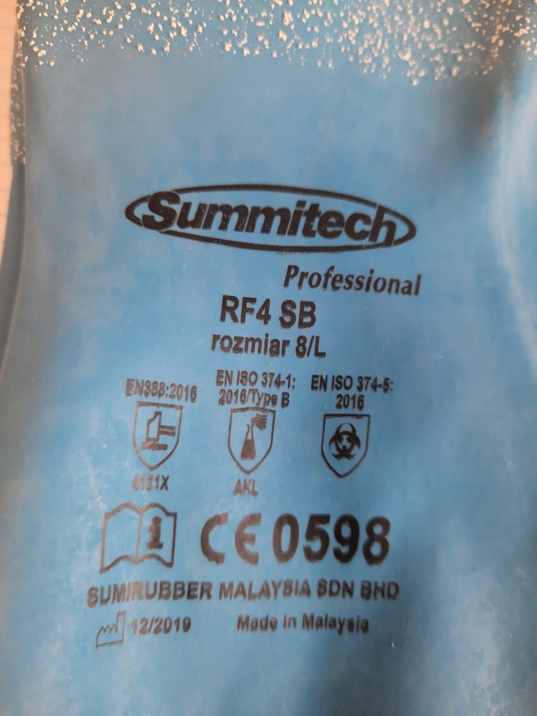 Купить Перчатки SUMMITECH LATEX. ГРУБЫЙ. RF4 SB размер L: отзывы, фото ...