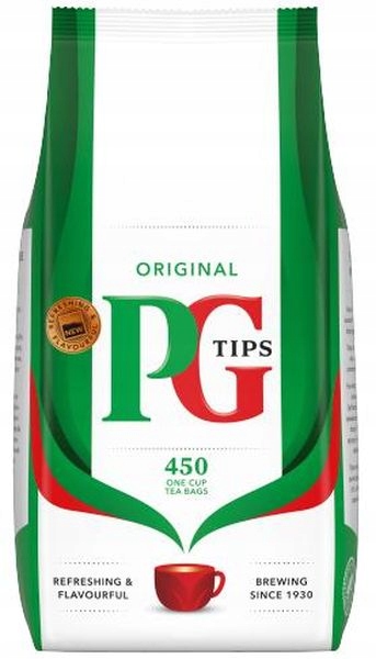 PG Tips Oryginalna Herbata Angielska 450szt 900g - 16653883522 ...