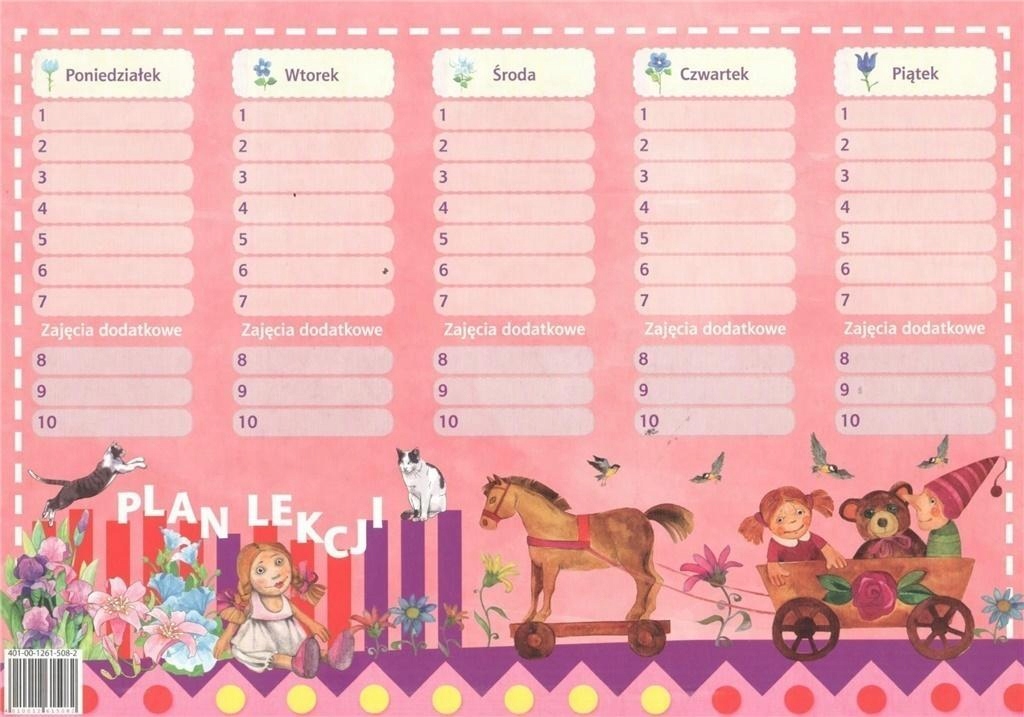 PLAN LEKCJI DLA DZIEWCZYNEK, IBIS/BOOKS - 11038221396 - oficjalne archiwum Allegro