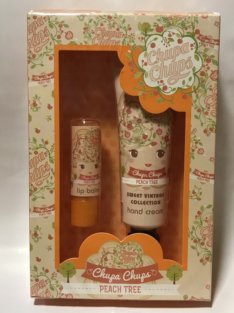 Bi-Es Chupa Chups Peach Tree pomadka + krem do rąk - 13187112022 ...