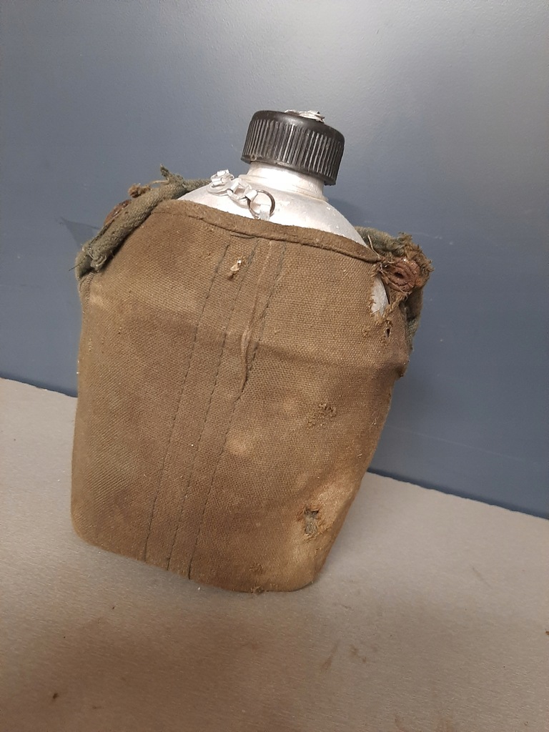 Oryginalna Amerykańska manierka USA z czasów II wojny WW menażka ...