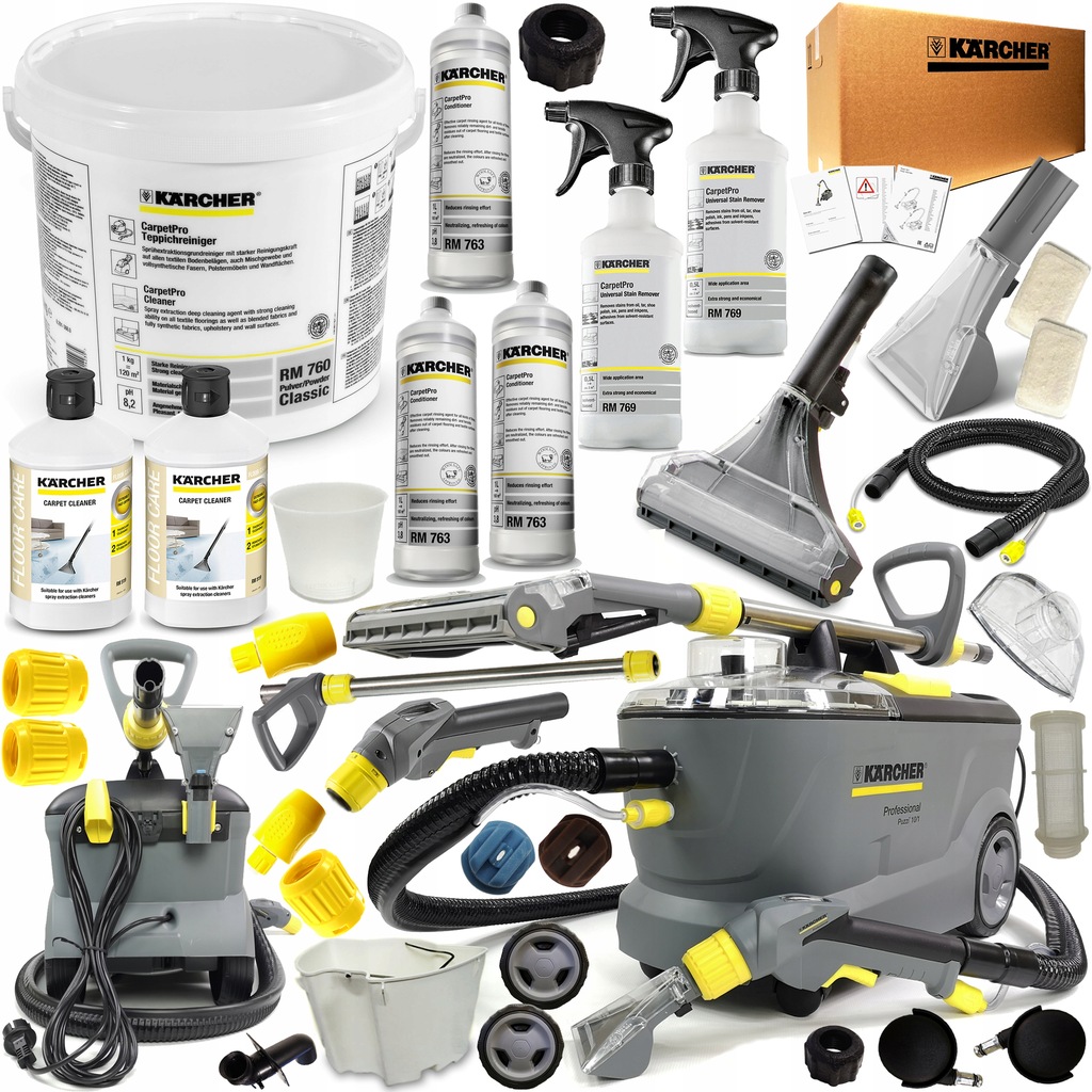 KARCHER PUZZI 10/1 ODKURZACZ PIORĄCY MEGA PRANIE - 8875696841 ...