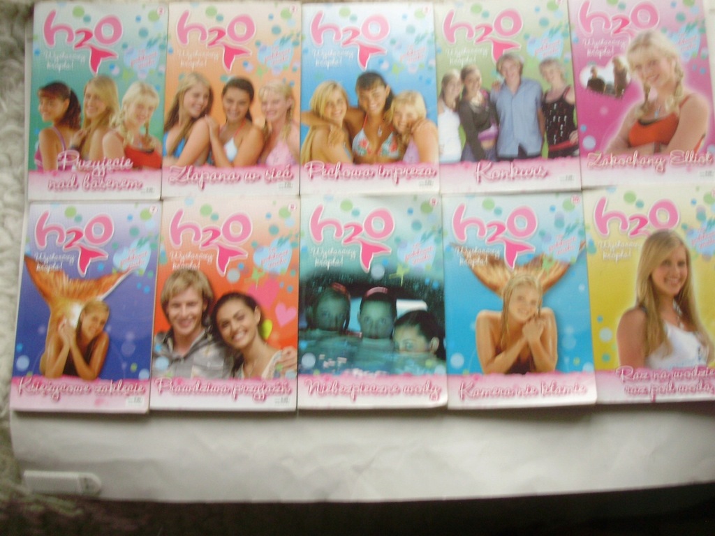 H2O wystarczy kropla Rachel Elliot Zestaw ksiazek - 17284430548 ...