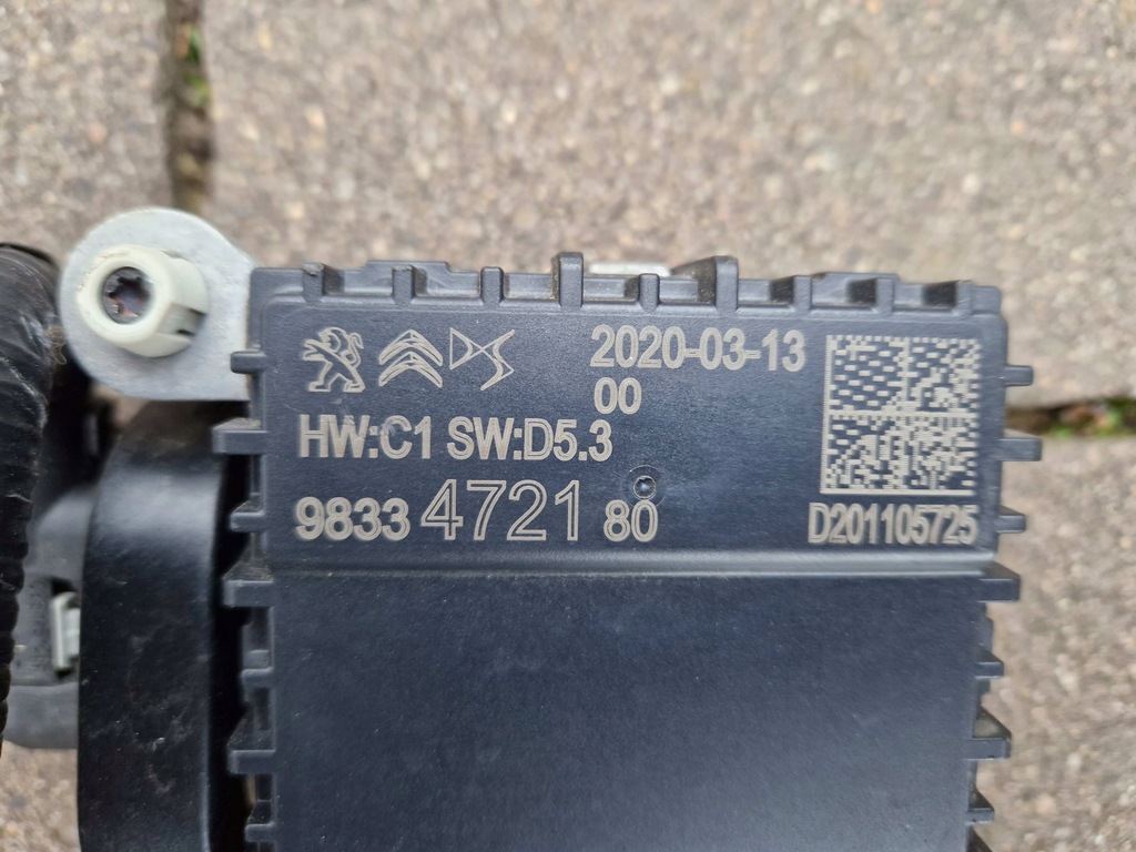 CITROEN PEUGEOT DS RADAR DISTRONIC 2020r - 12890148053 - oficjalne ...