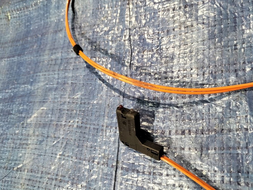 WTYCZKA ŚWIATŁOWODU MERCEDES 203 - 12400948314 - oficjalne archiwum Allegro