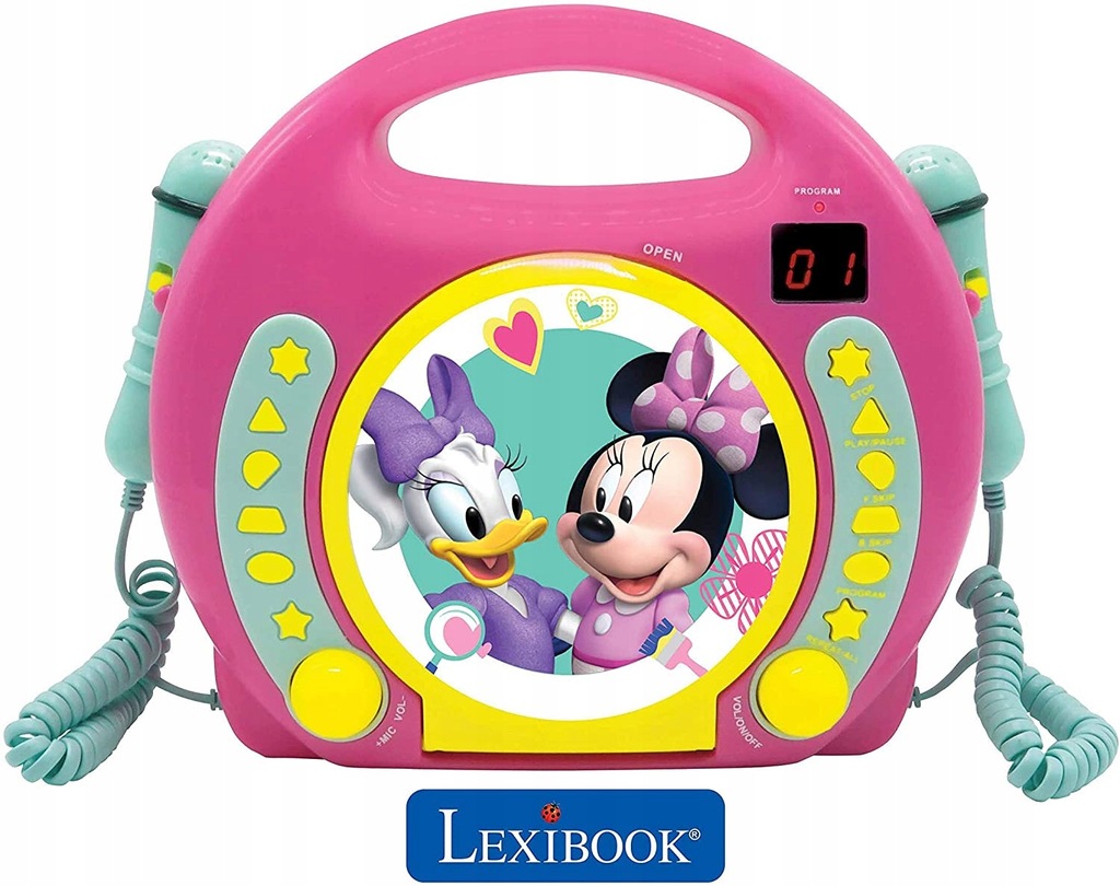 Lexibook Disney Junior Myszka Minnie Odtwarzacz CD - 11311201010 ...