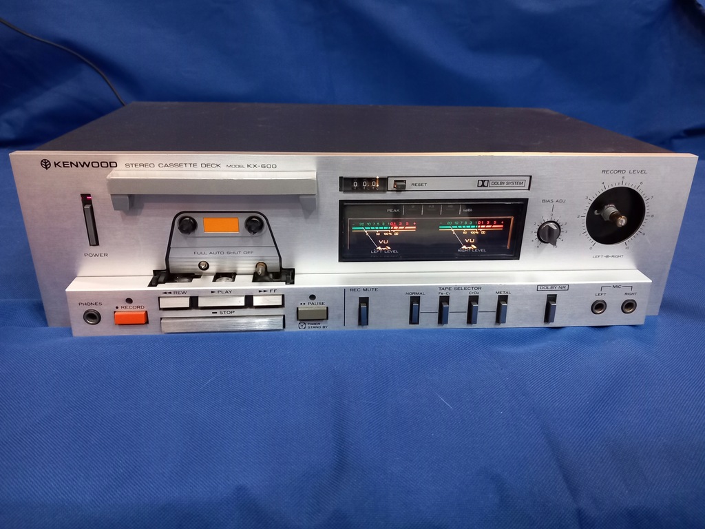 Magnetofon kasetowy KENWOOD KX-600 - 13121394154 - oficjalne archiwum ...