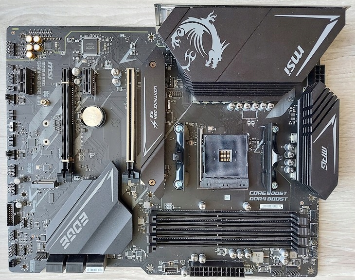 Płyta MSI B550 Gaming Edge WIFI, AM4, FV, gw. - 16855047219 - oficjalne archiwum Allegro