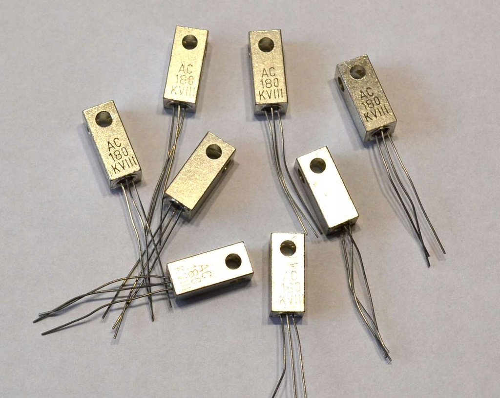 TRANZYSTOR GERMANOWY AC180 - 8510606640 - oficjalne archiwum Allegro