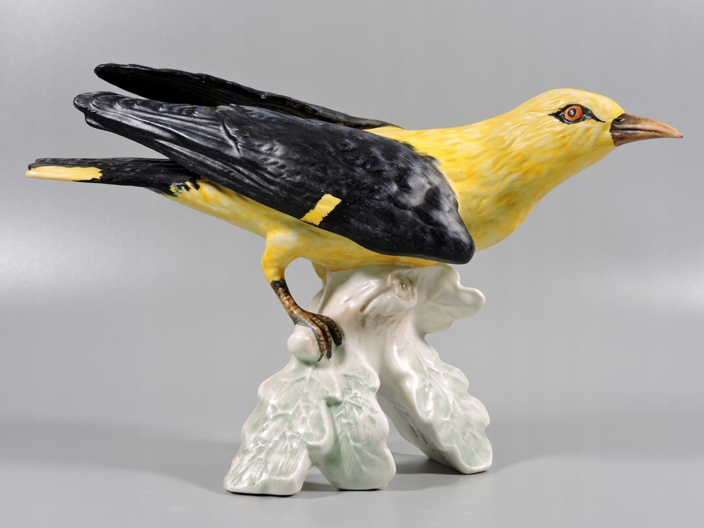 Duża figurka ptak wilga porcelana Goebel 1967 - 12935479415 - oficjalne ...