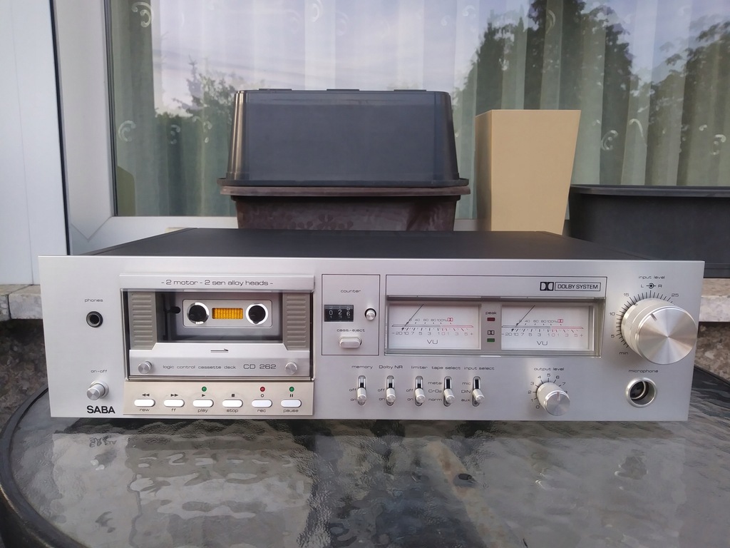 Magnetofon kasetowy Saba CD 262 srebrny - 12586626358 - oficjalne ...