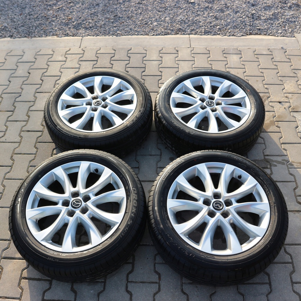 KOŁA FELGI ALUMINIOWE 225/55R19 MAZDA CX-5 !!! - 11912331784 ...