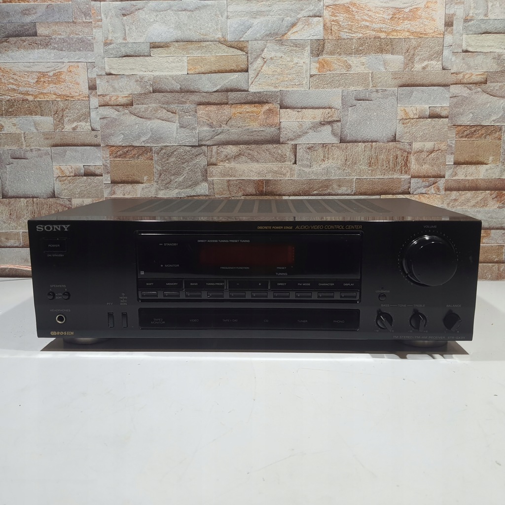 Amplituner Sony STR-GX311 2.0 czarny - 13932450477 - oficjalne archiwum ...