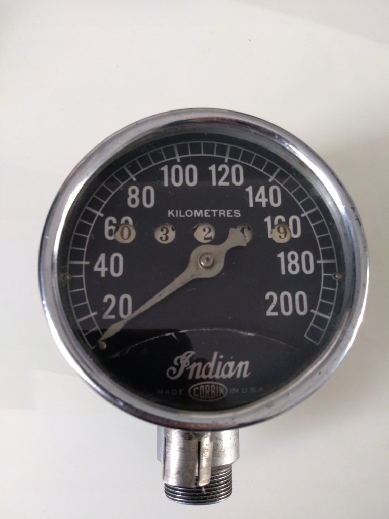 Licznik corbin Harley Davidson Indian speedometer - 7937184397 ...