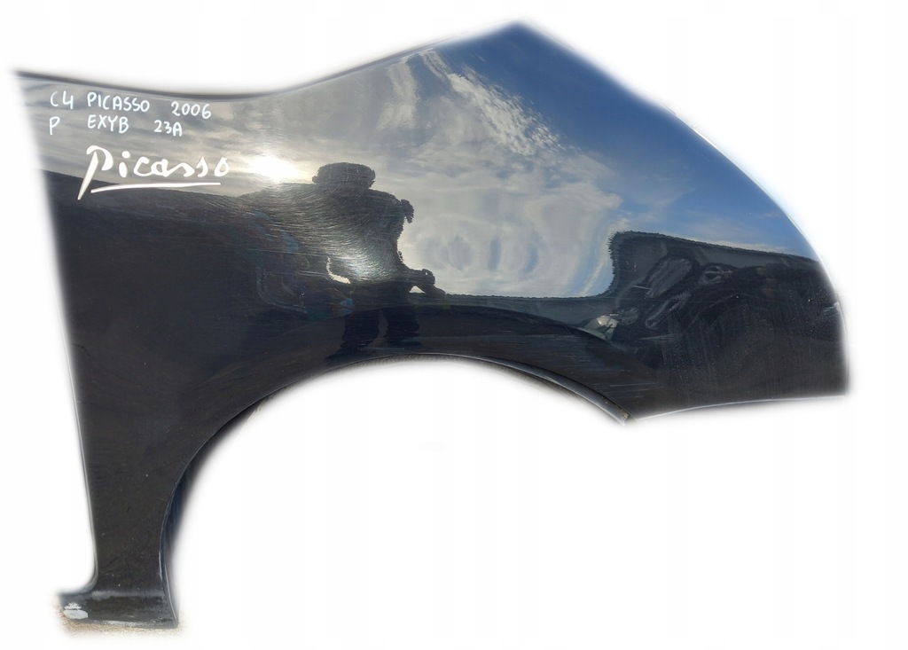 CITROEN C4 GRAND PICASSO BŁOTNIK PRAWY PRZÓD EXYB - 14214686966 - oficjalne archiwum Allegro