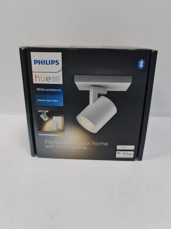 PHILIPS HUE RUNNER SPOT LIGHT WHITE KINKIET SMART - 13183364529 ...