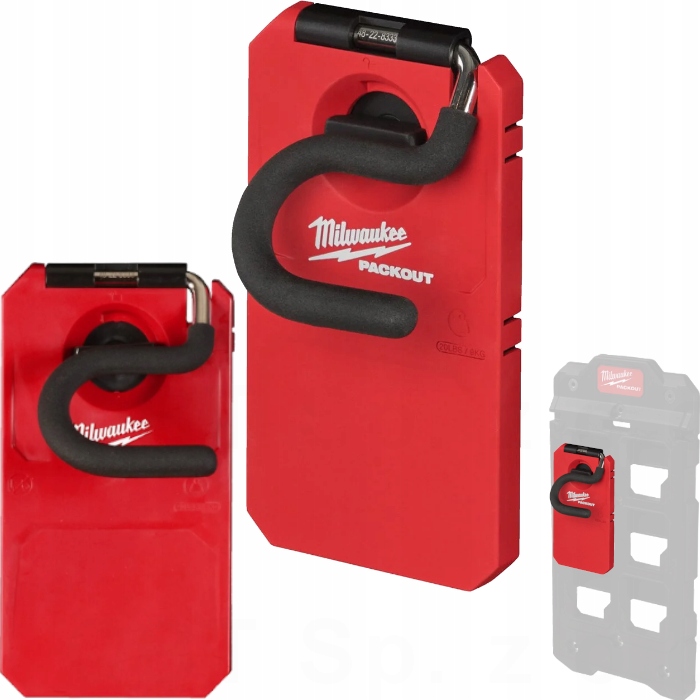 HAK UCHWYT NARZĘDZIOWY KSZTAŁT S PACKOUT MILWAUKEE - 13532941817 ...