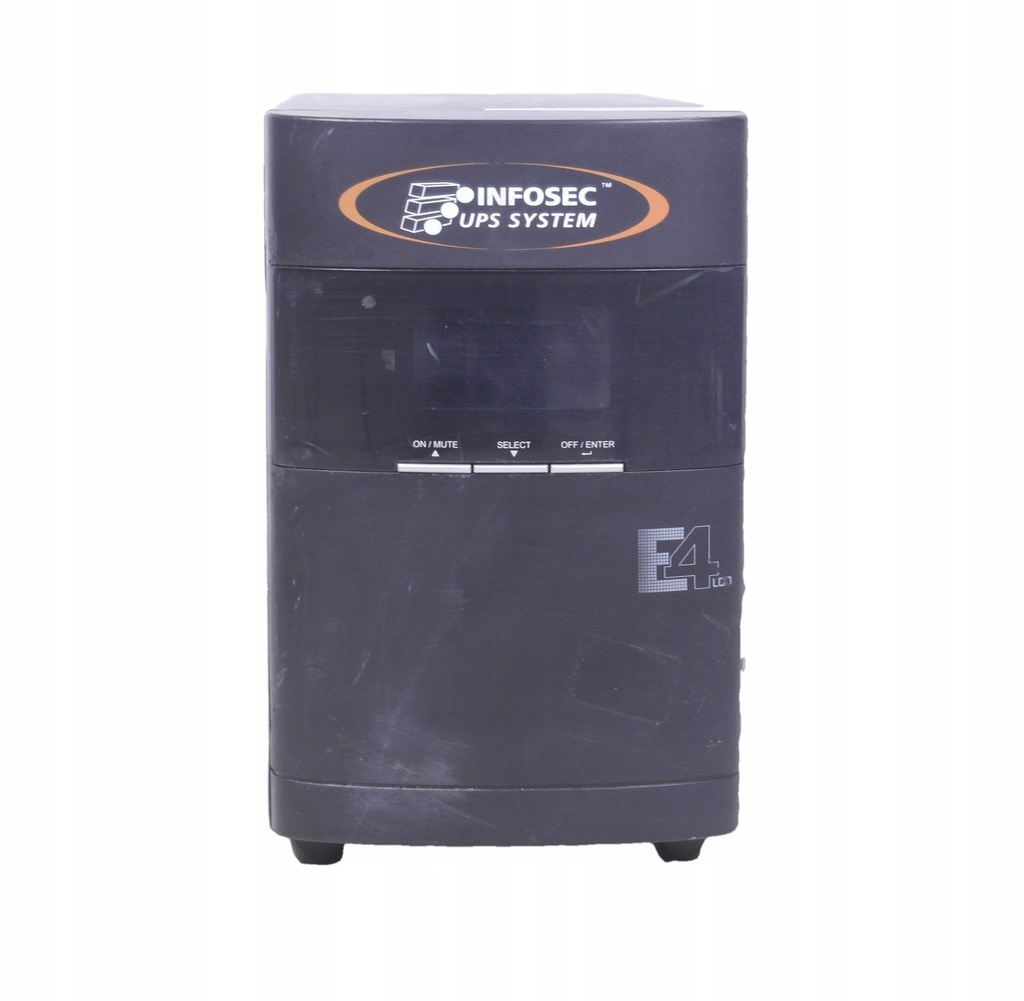 UPS INFOSEC E4 1000 LCD 800W SINUS NOWE AKU /3445 - 13133066356 ...