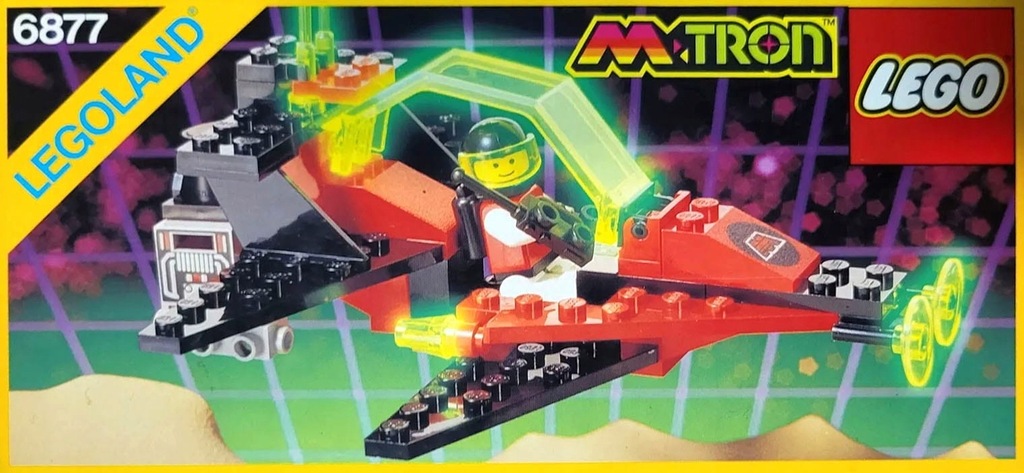 LEGO 6877 Vector Detector [Space: M:Tron] z instru - 13537865970 ...