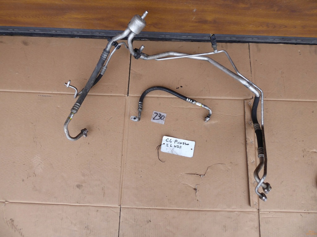 rurki wąż klimy przewód AC CITROEN C4 PICASSO HDI - 13668991593 ...