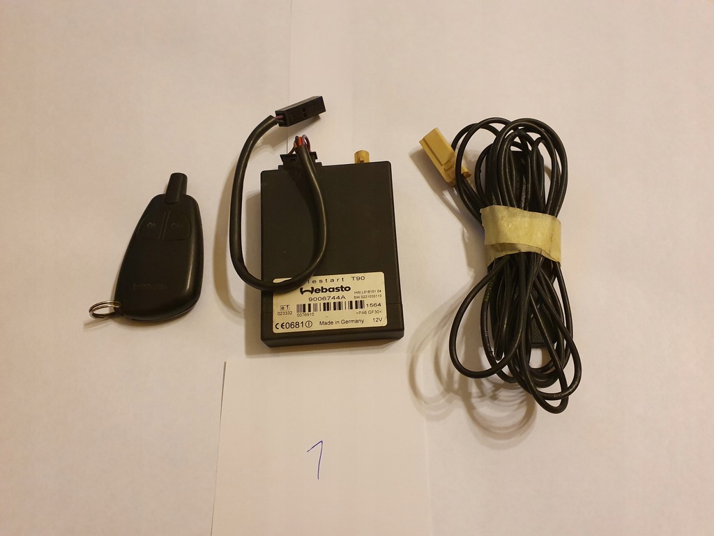 Pilot webasto telestart T90 komplet - 8810120865 - oficjalne archiwum Allegro