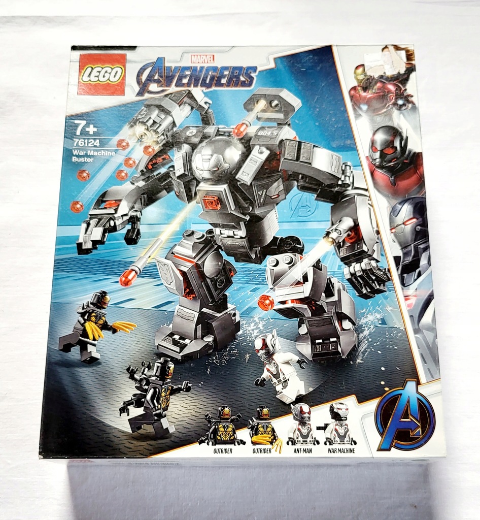 LEGO Super Heroes 76124 Pogromca War Machine Nowy - 12944908367 ...