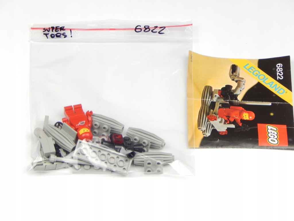 LEGO SET 6822 STAN CLASSIC SPACE UNIKAT INSTRUKCJA - 8329913062 ...