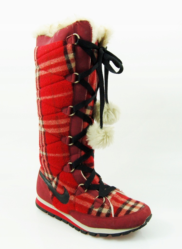 NIKE KOZAKI TREKKINGOWE CZERWONE BUTY #0356 - 7795525862 - oficjalne ...