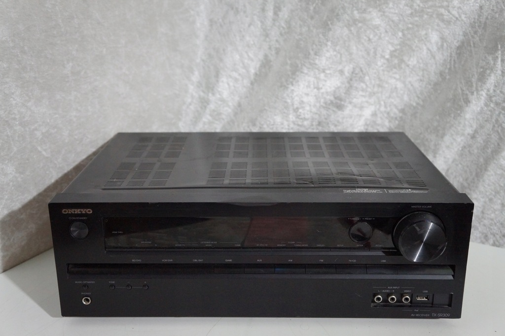 Amplituner Onkyo TX-SR309 5.1 czarny - 11245487310 - oficjalne archiwum Allegro