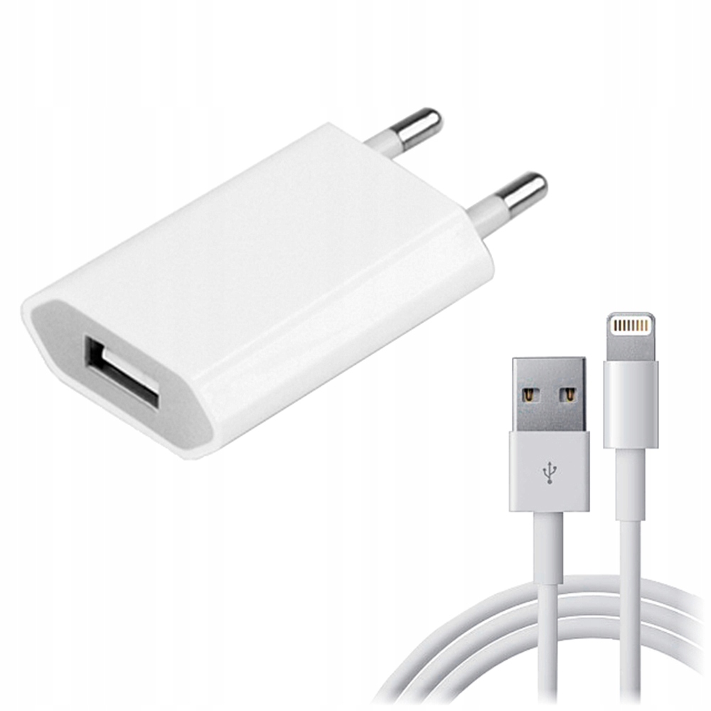 Ładowarka Kabel do iPhone 5 5S 6 6S SE 7 8 PLUS X - 7560318968 ...
