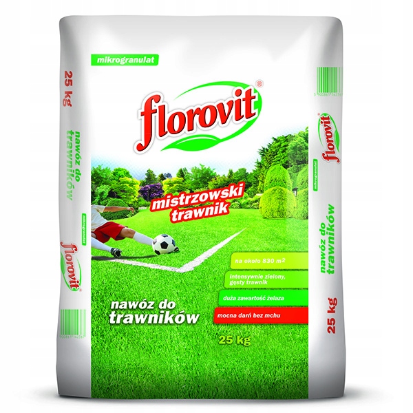 Florovit MISTRZOWSKI TRAWNIK 25kg Nawóz DO TRAWY - 12016315296 - oficjalne archiwum Allegro