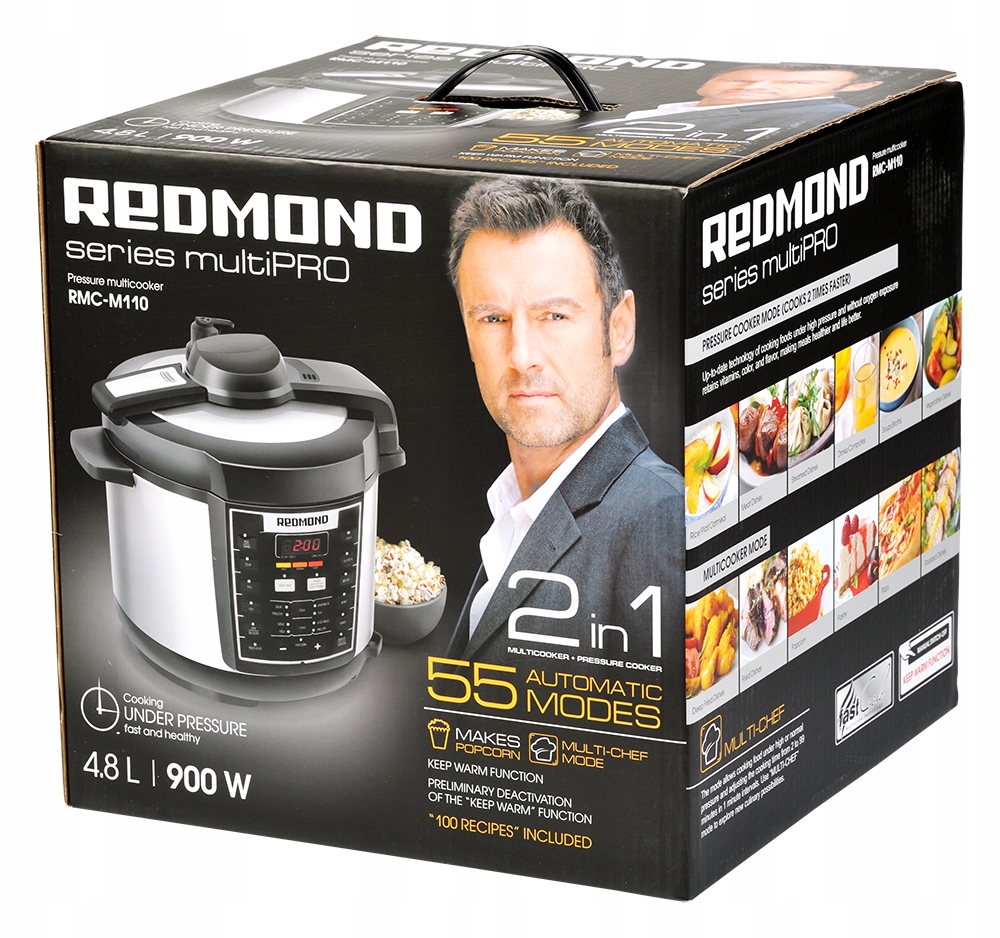 Multicooker-szybkowar-parowar REDMOND RMC-M110E - 7838615364 ...