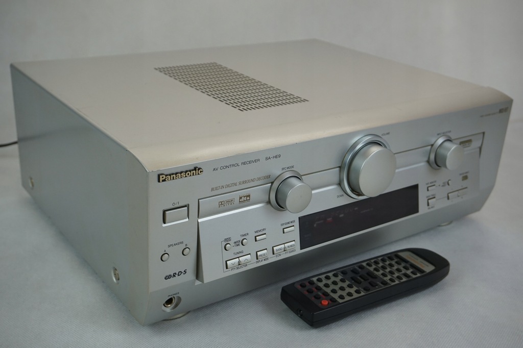 Amplituner Kino domowe Panasonic SA-HE9 Pilot W-wa - 11368314880 - oficjalne archiwum Allegro