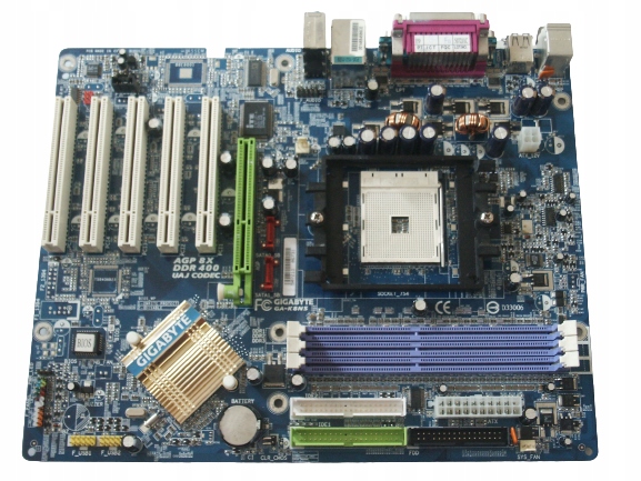 Płyta Główna Gigabyte GA-K8NS socket 754 DDR/AGP/SATA Gwarancja ...